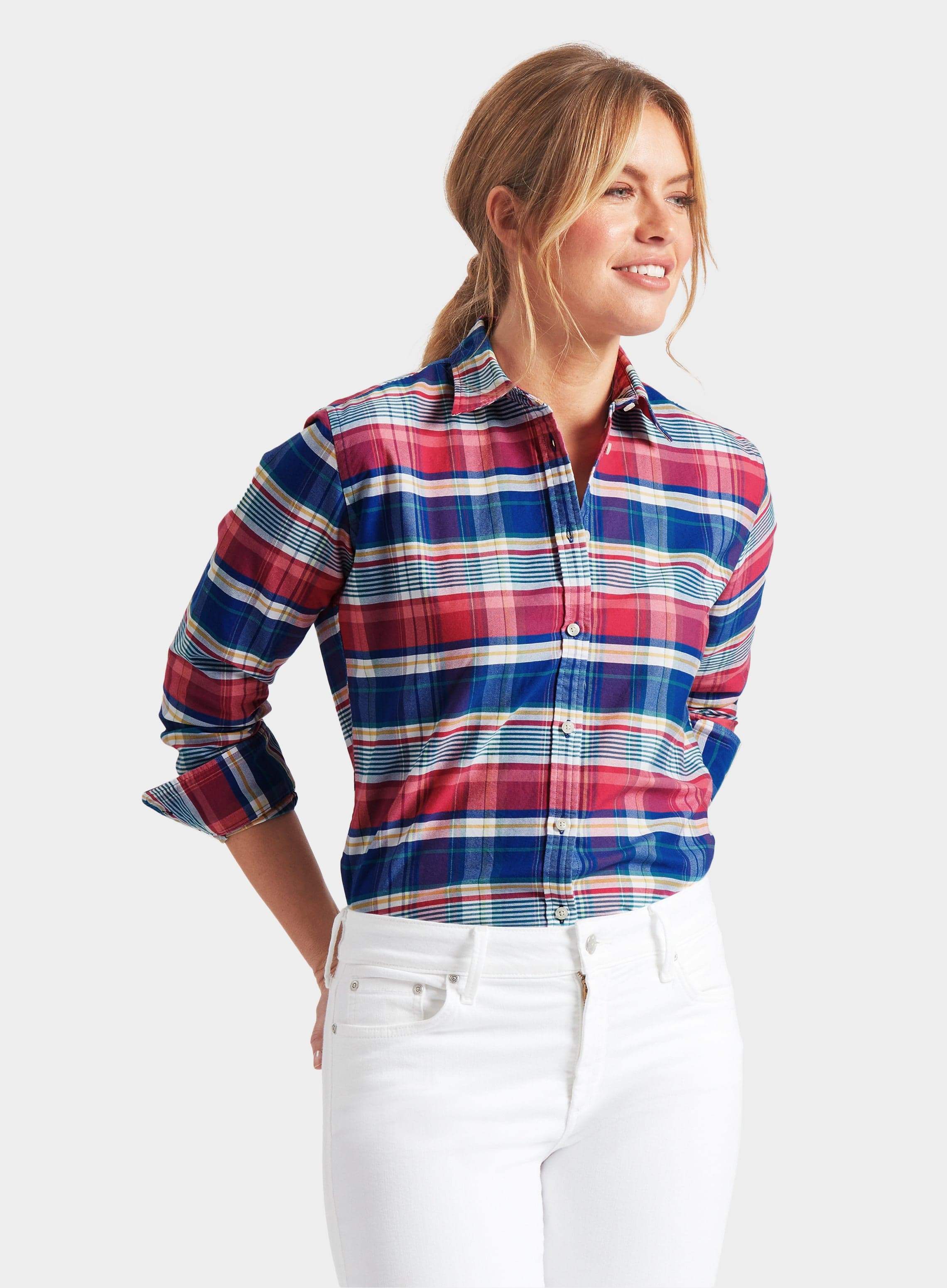 Women’s Check Shirts – Classic & Contemporary Styles | The Oxford Shirt ...