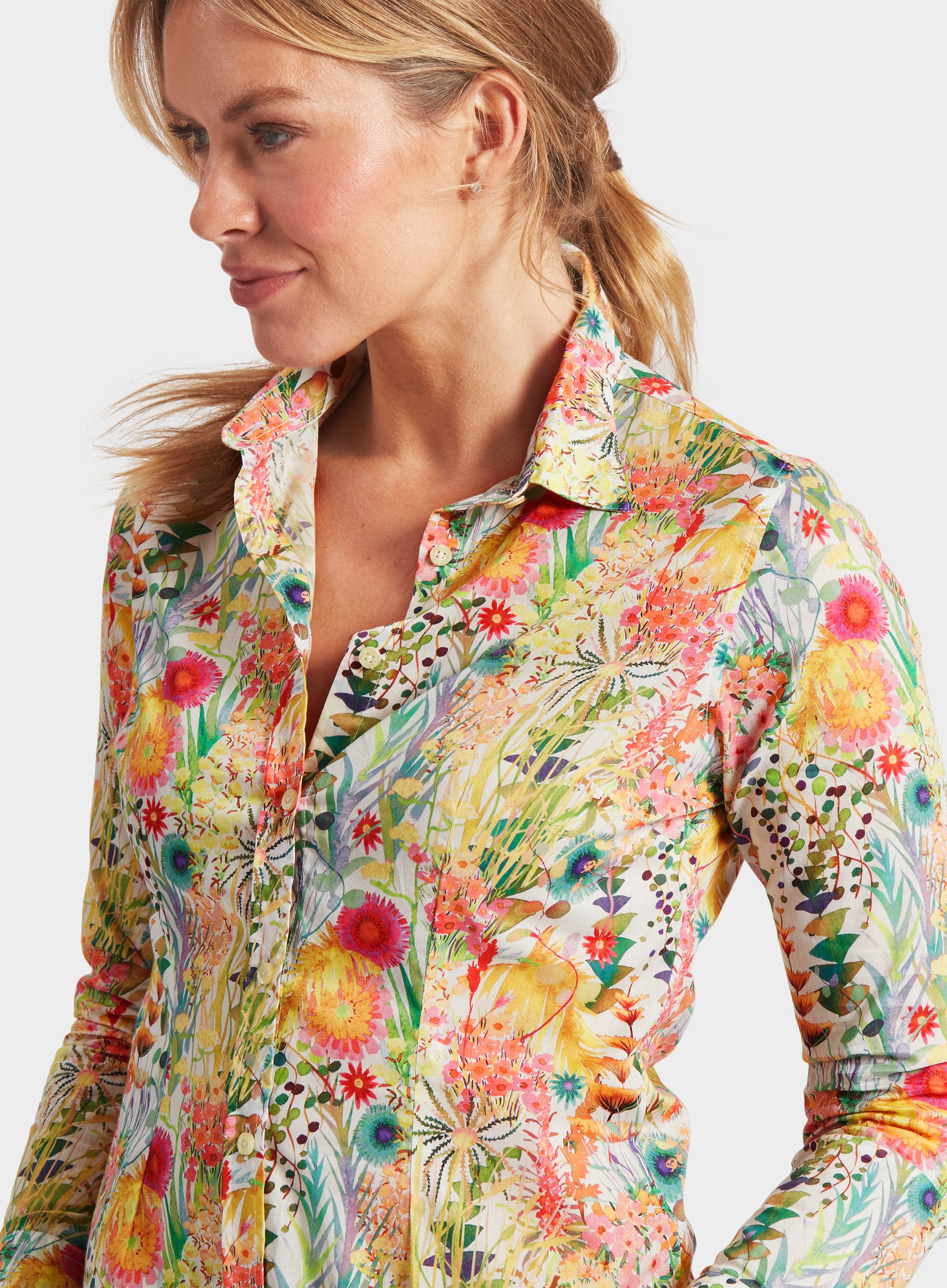 Women’s Liberty Print Shirts – Smart & Casual Styles | The Oxford Shirt ...