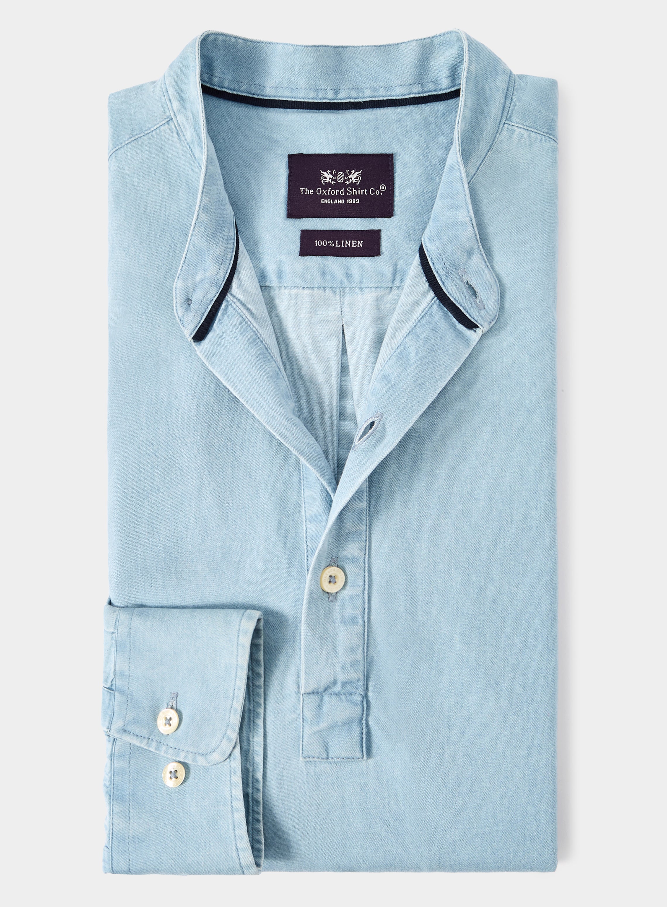 Men’s Collarless Shirts – Nehru & Grandad Collar Styles | The Oxford ...